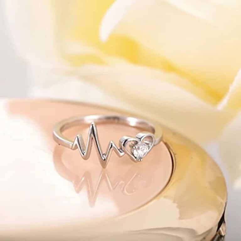 Bague battement de coeur - Bijoux Coeur