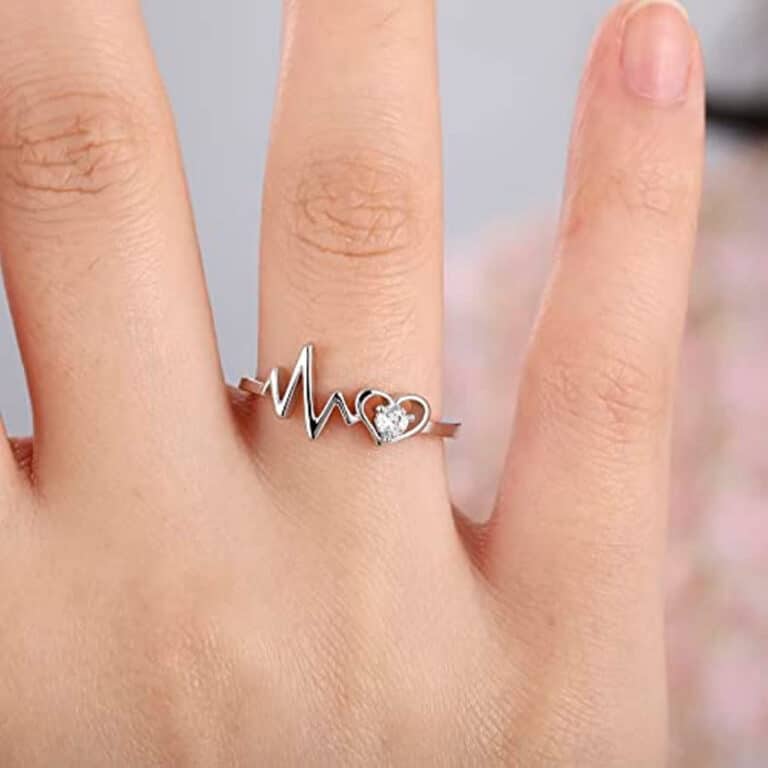 Bague battement de coeur - Bijoux Coeur