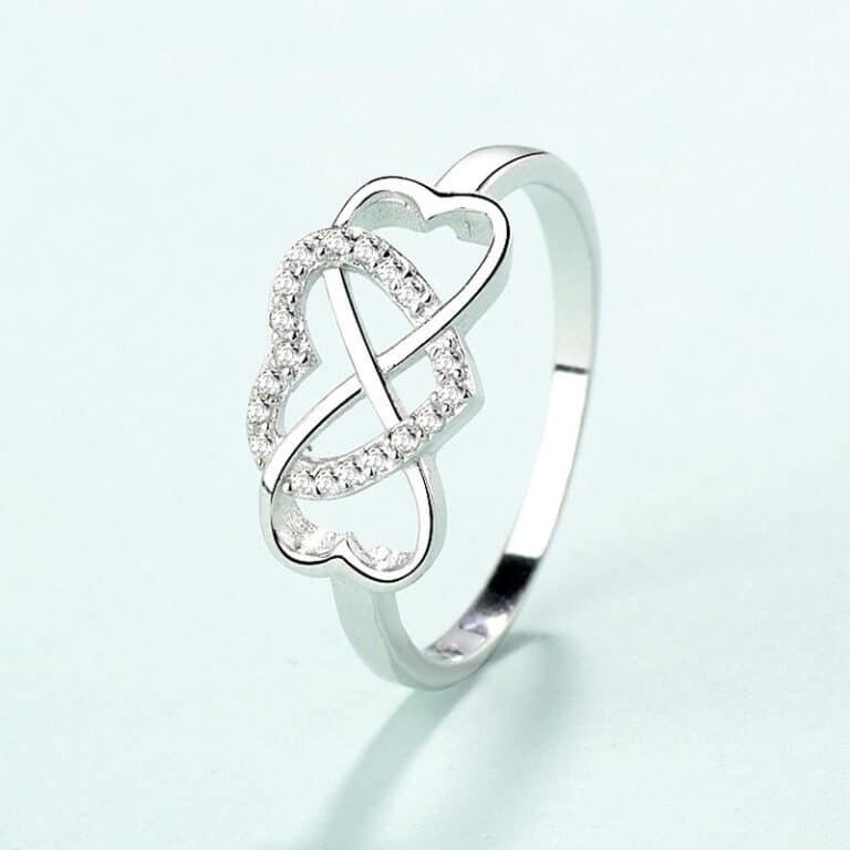 Bague infini coeur - Bijoux Coeur