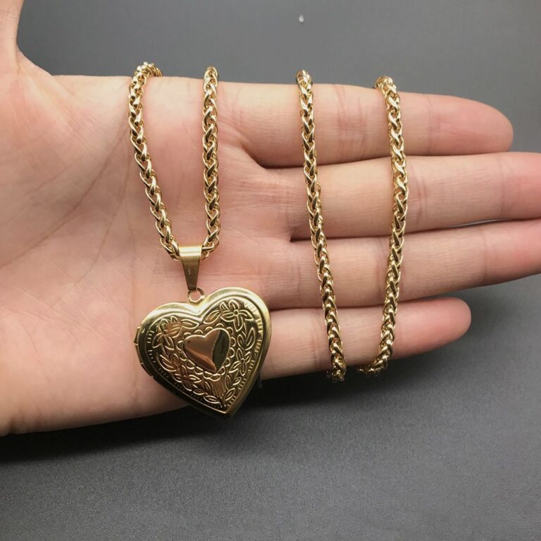Collier coeur ouvrable - Bijoux Coeur