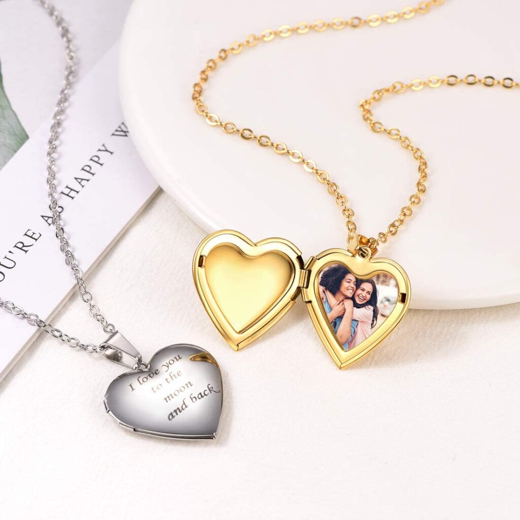 Pendentif coeur photo - Bijoux Coeur